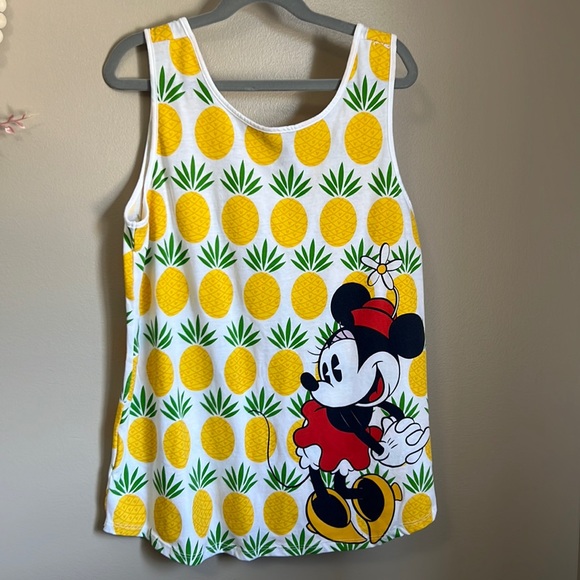 Disney | Tops | Disney Store Minnie Pineapple Tank | Poshmark